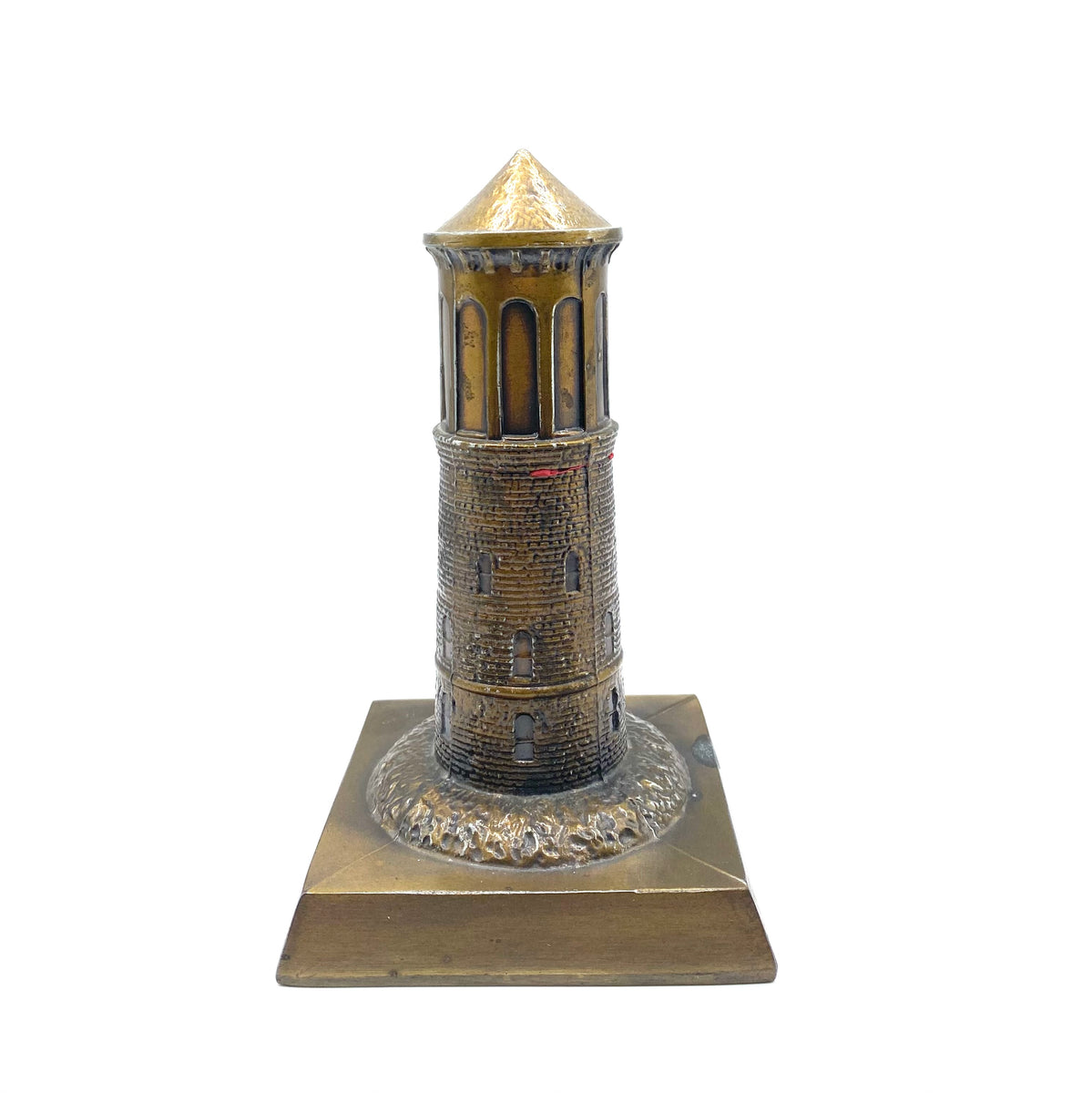 Vintage brass Tower Federal Savings coin bank made by Banthrico. 1964 ...