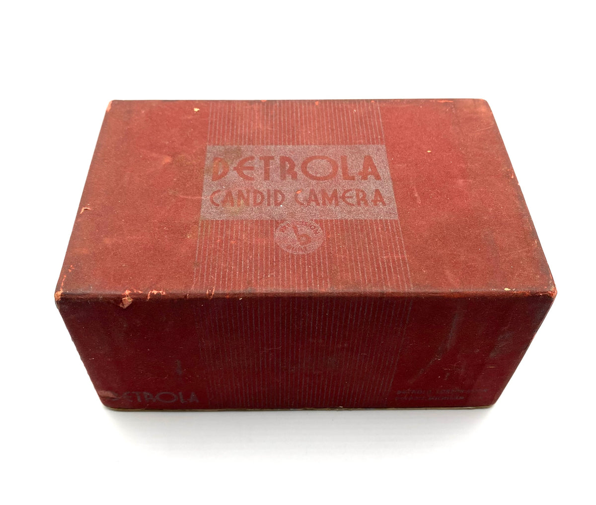 Antique camera, 1940, Detrola Model D Rangefinder Film Candid Camera ...