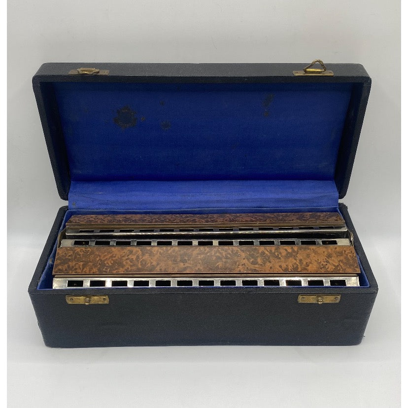 Antique and Beautiful M. Hohner’s Double Bass Chromatica Harmonica SN ...