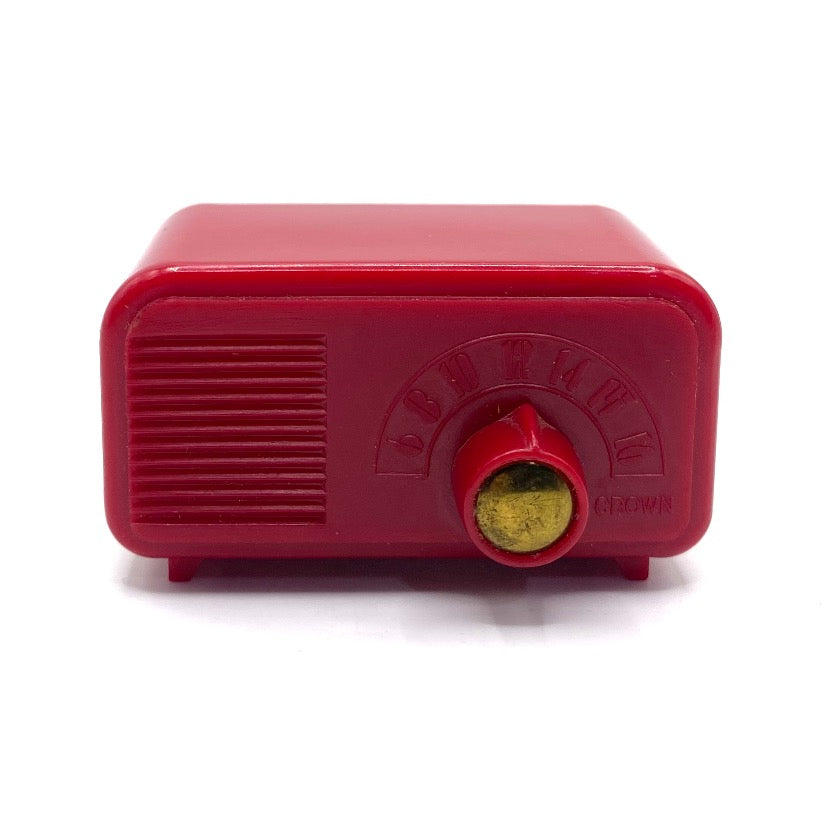 Very rare Miniature bakelite crown radio. The smallest radio in the wo ...