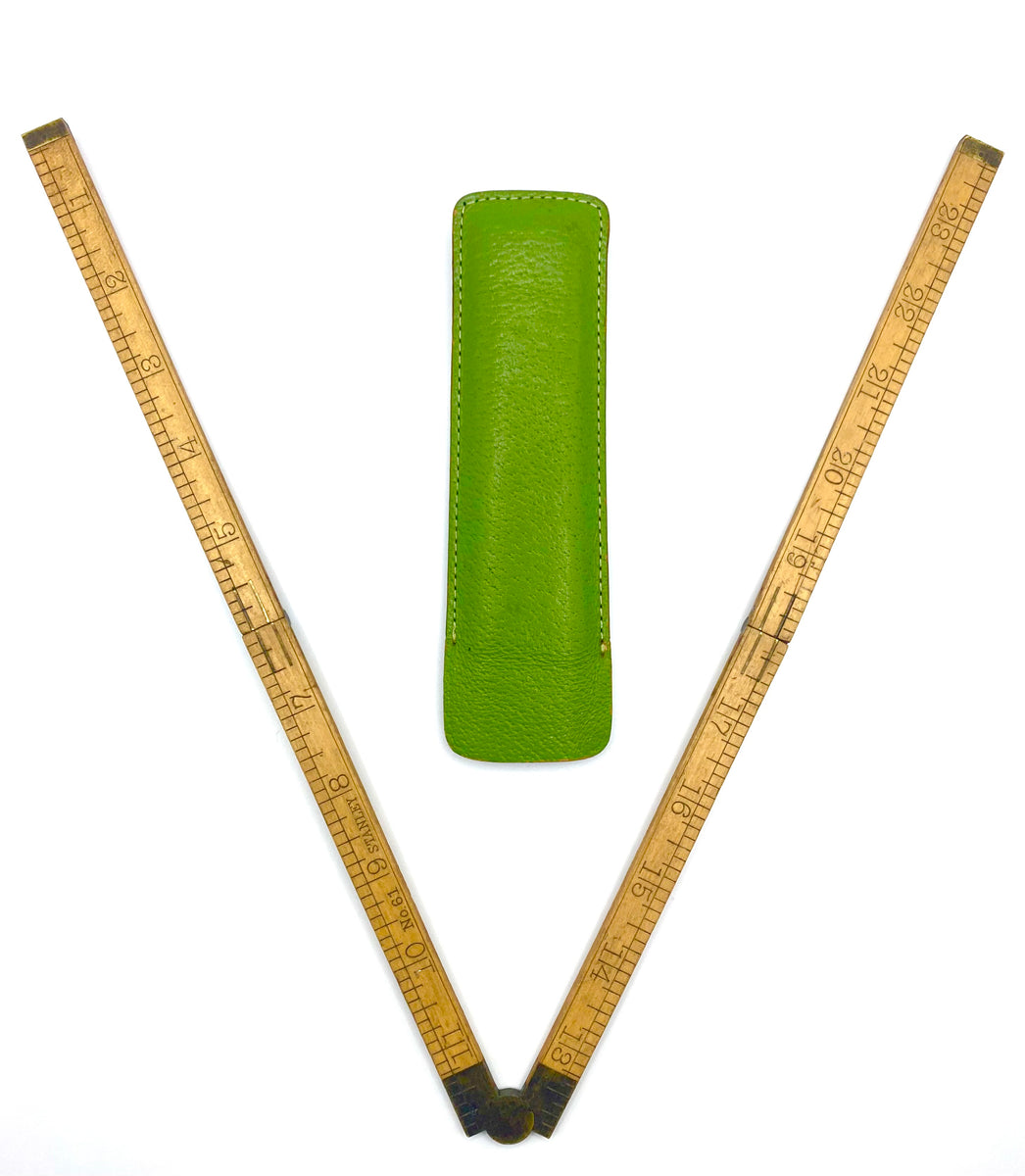 Antique STANLEY #61 Boxwood & Brass Carpenters' Folding Rule - Scarce ...