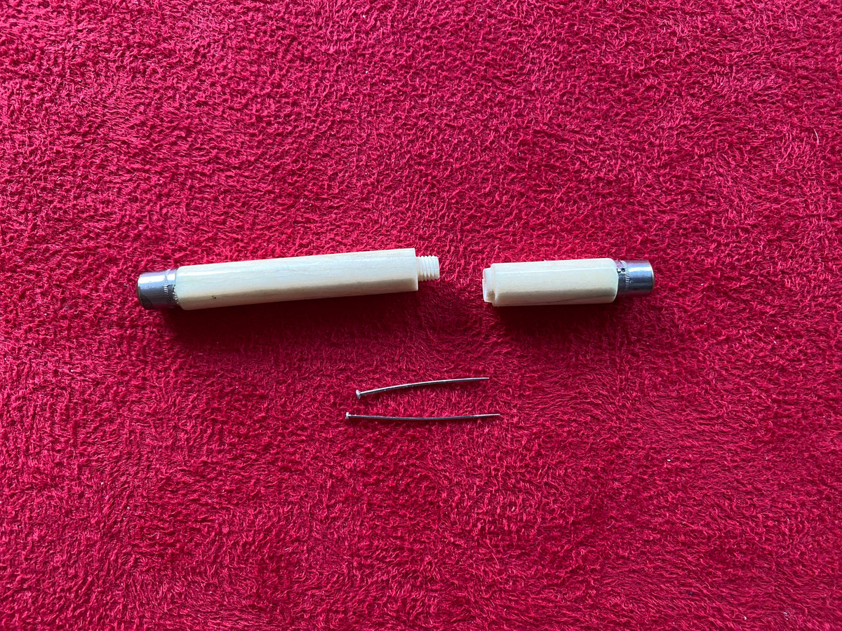 Antique 19th century French ivory needle case. – Iapello Arts & Antiques