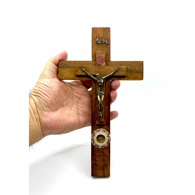 Jerusalem cross reliquary True Relic Calvary. – Iapello Arts & Antiques