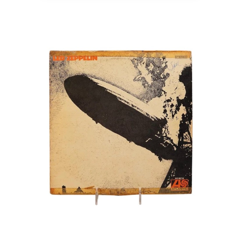 Led Zeppelin I Debut Vinyl LP, Atlantic Records – Iapello Arts & Antiques