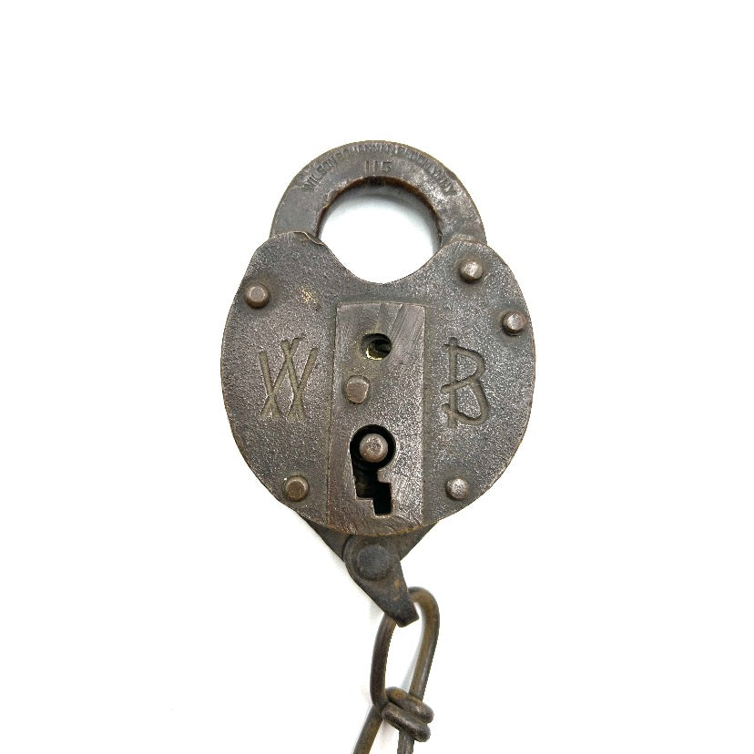 Antique W.B. Brass Lever Padlocks – Iapello Arts & Antiques