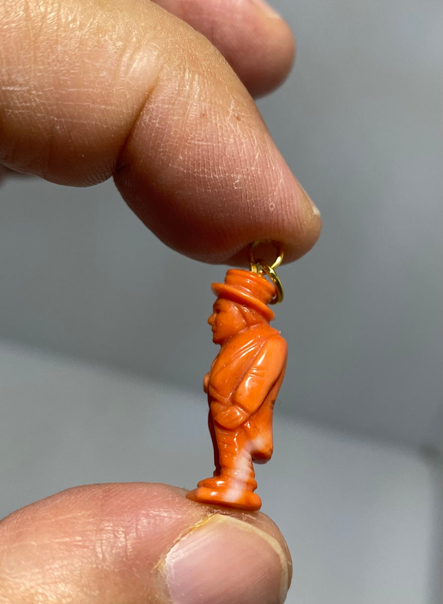 Antique and beautiful, Hunchback ( gobbo ) Italian lucky charm talisma ...