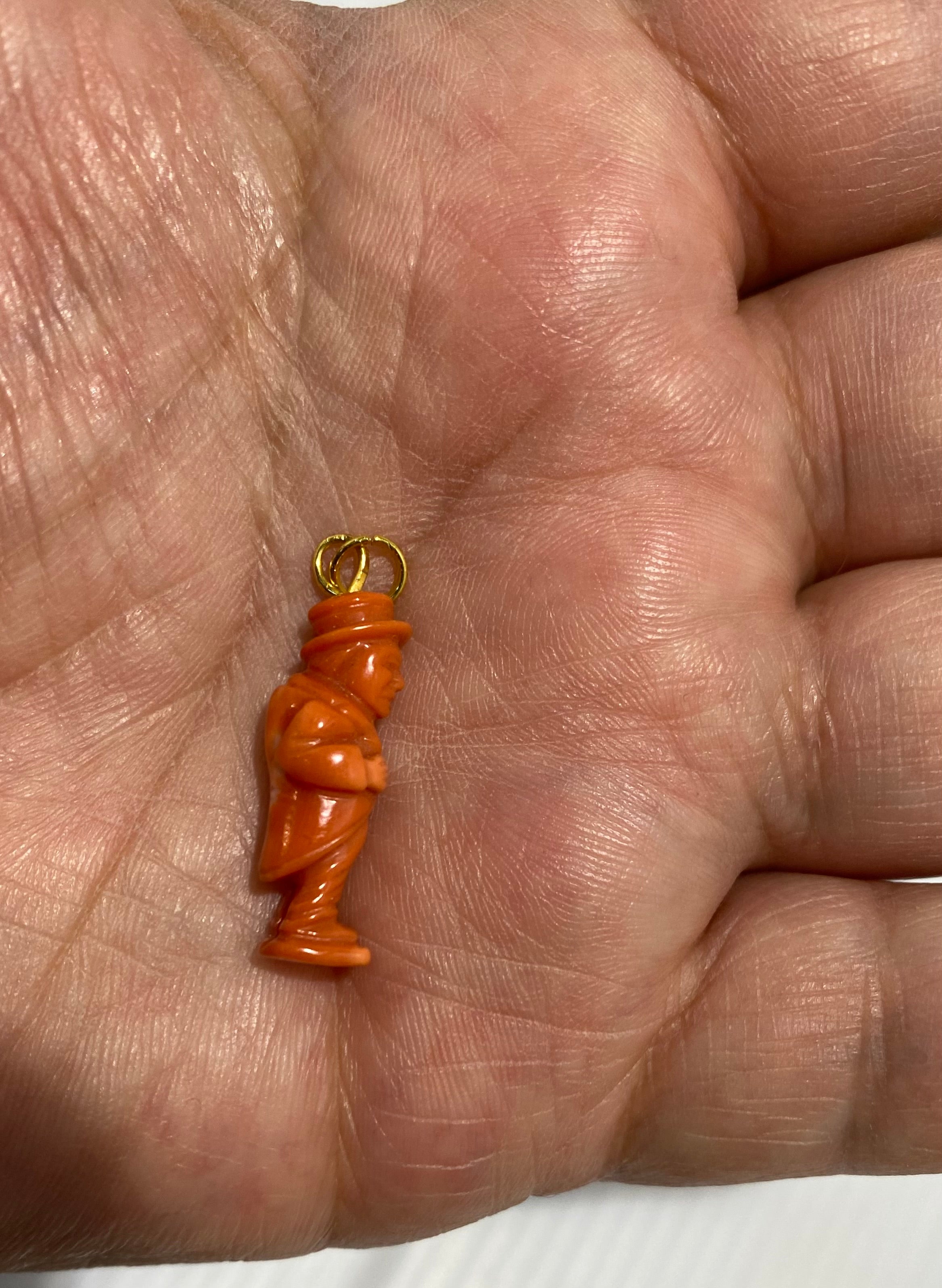 Antique and beautiful, Hunchback ( gobbo ) Italian lucky charm talisma ...