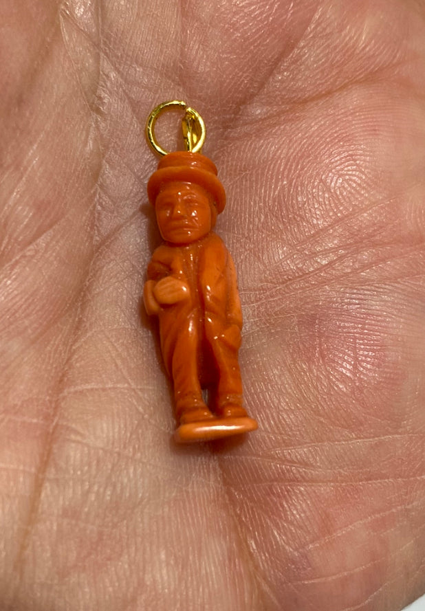 Antique and beautiful, Hunchback ( gobbo ) Italian lucky charm talisma ...