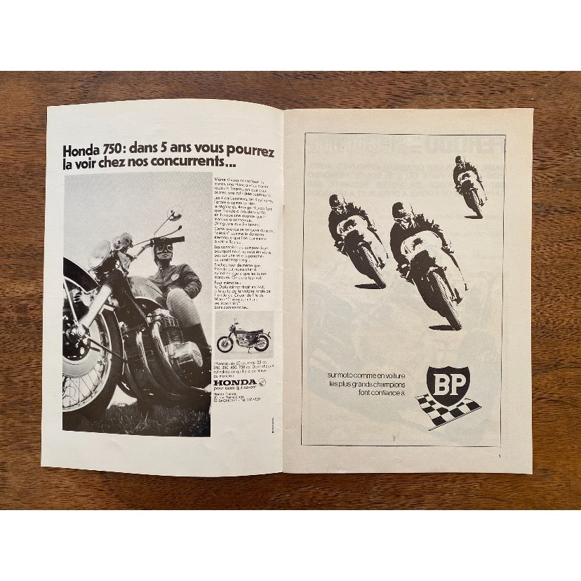 24 HEURES DU MANS 1970, race programme "Essais des voitures des 24 heu ...