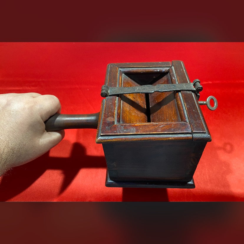 Antique rare, walnut Almoner, Manufactured in Italy 18th Century with ...