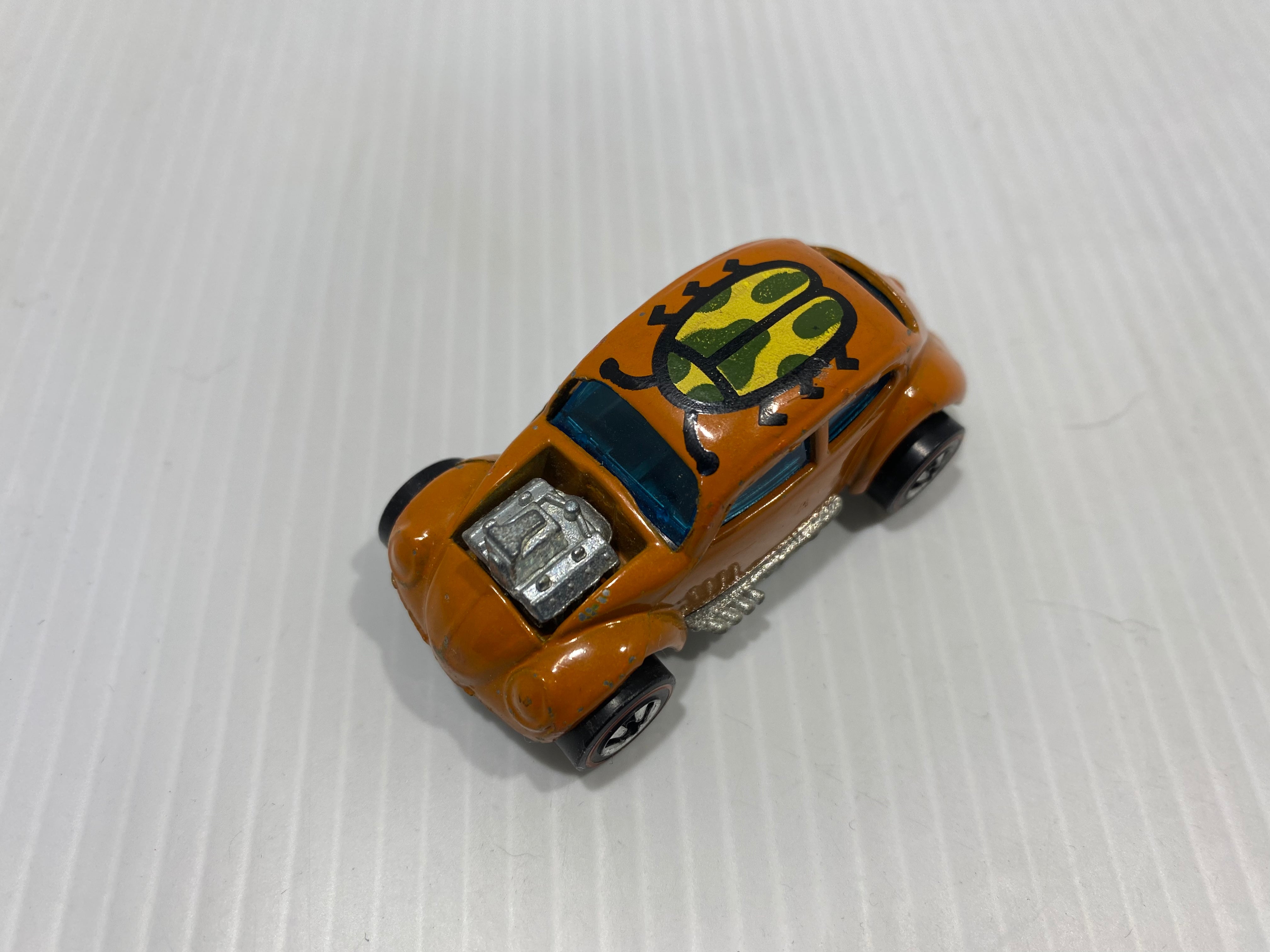 Vintage original 1968 - Hot Wheels Redline Flying Colors Beetle VW ...