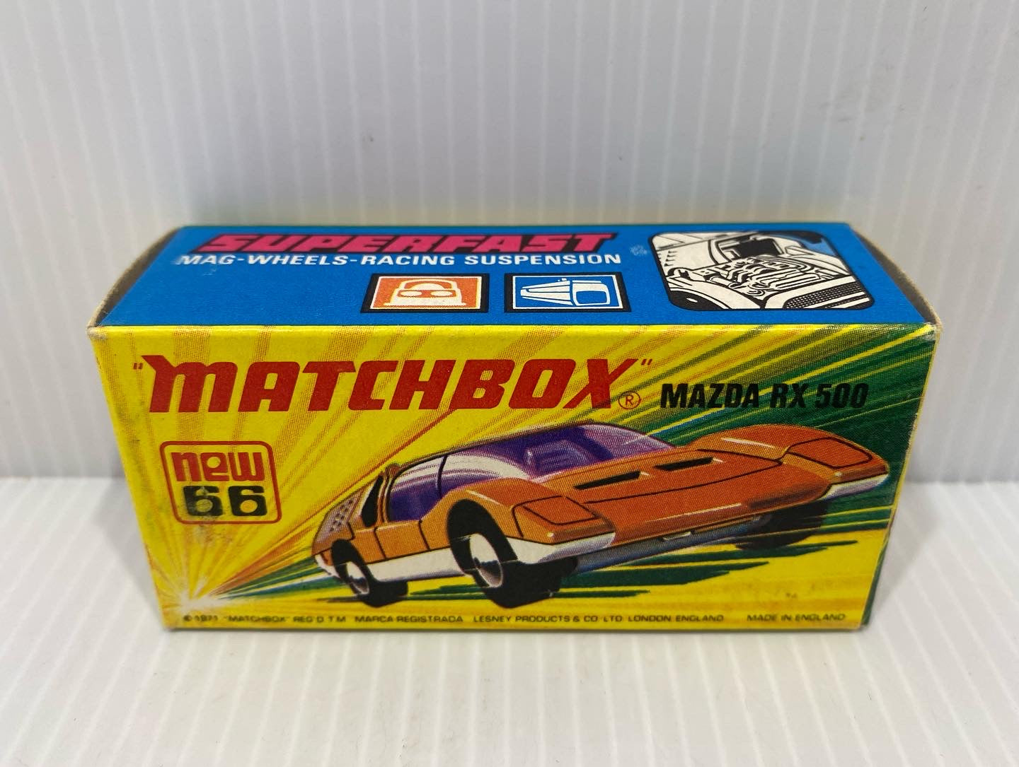 Mazda RX 500 - Matchbox MB66 1972-1974. With original box – Iapello ...