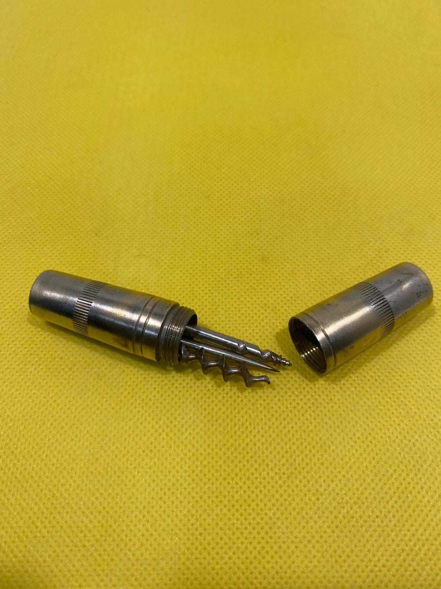 German Brass Roundlet Travel Multi-Tool with Corkscrew. – Iapello Arts ...