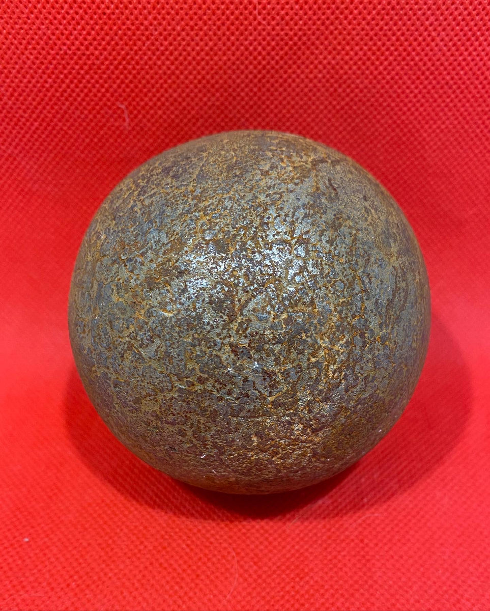 19th century Mexico, old iron cannonball – Iapello Arts & Antiques