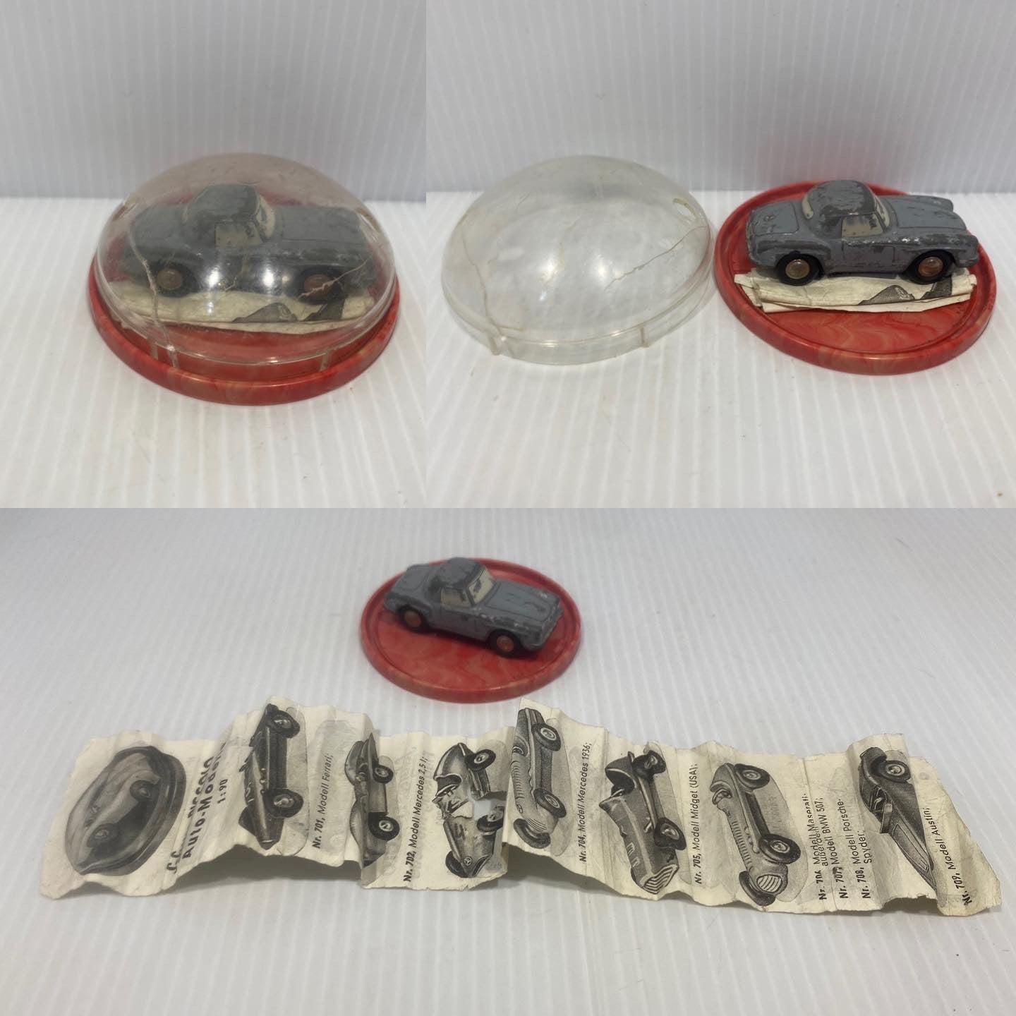 Original Schuco, Piccolo 713 Mercedes 190 SL in Export Package ...